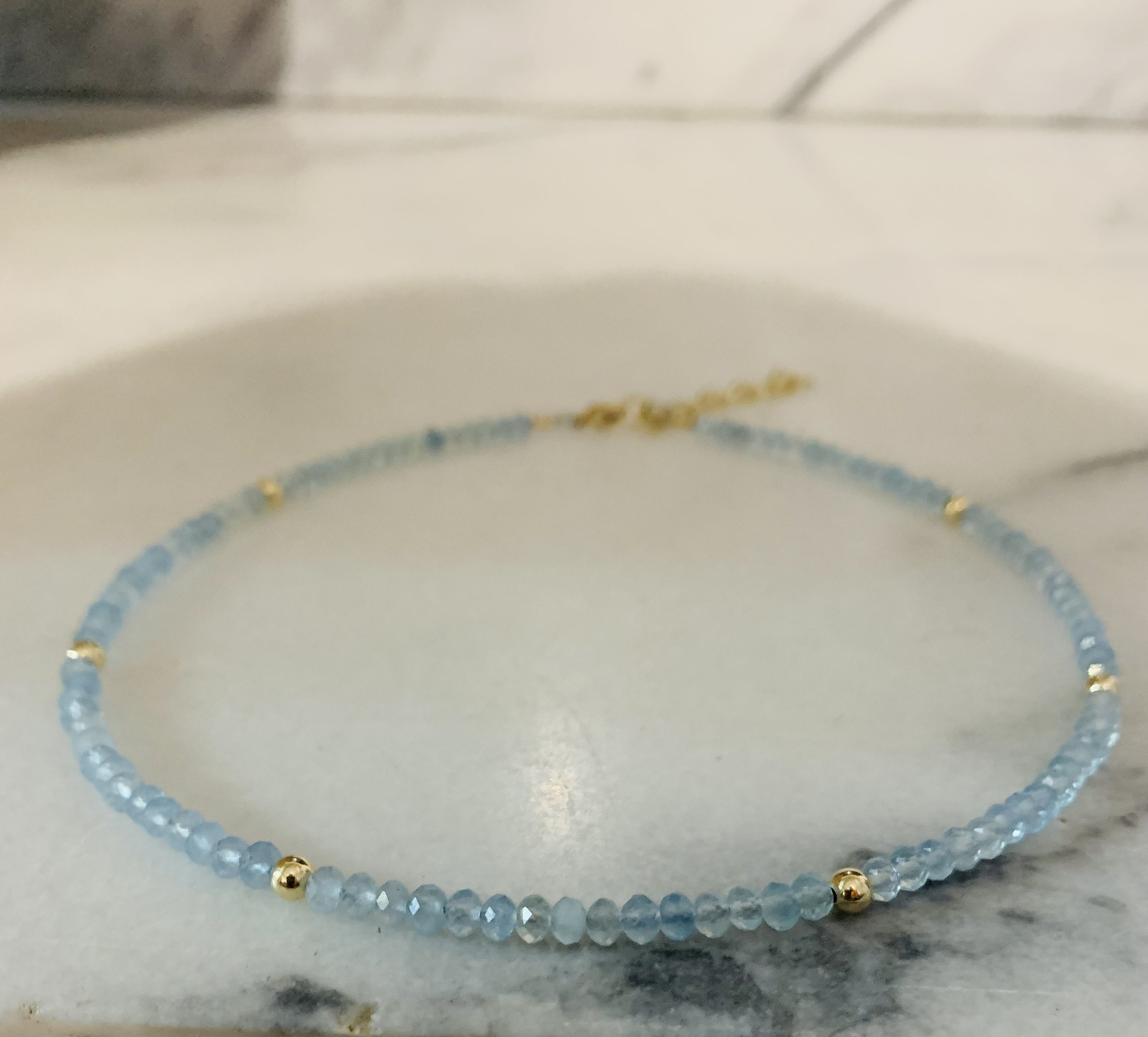 Handmade Gemstone Choker Necklace Choker Necklace Gemstone Bead Boho ...