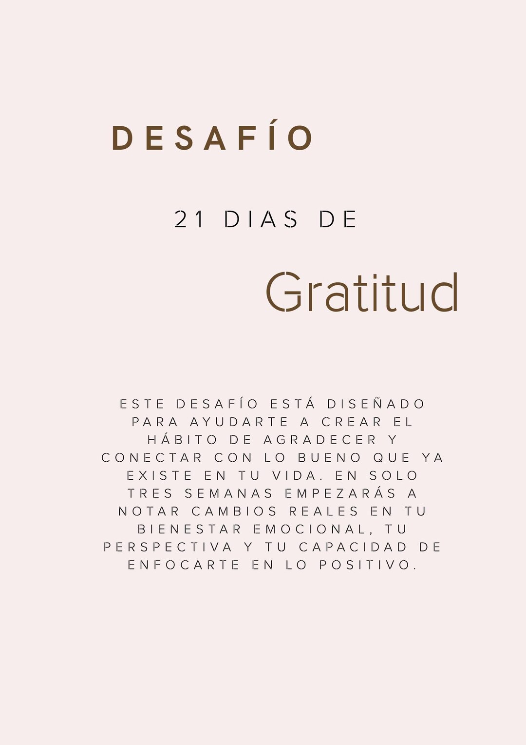 21-day Gratitude Journal | Printable Gratitude Challenge | Mindfulness ...