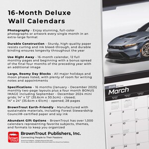 Ford Mustang Calendar 2025 Large 35cm X 30cm 100% Plastic Free - Etsy