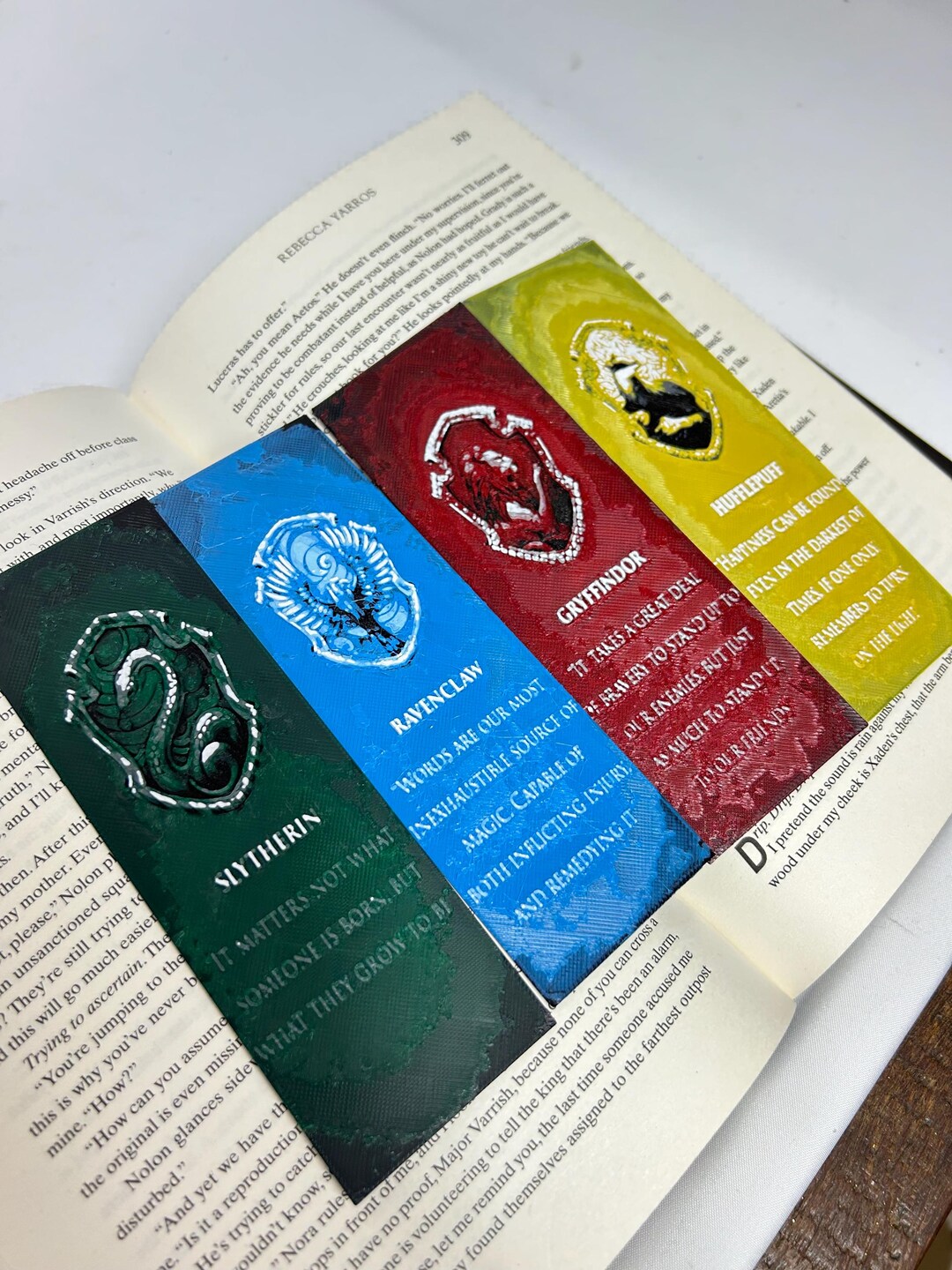 HP Inspired Bookmarks Set - Perfect for Harry Potter Lovers, Book ...
