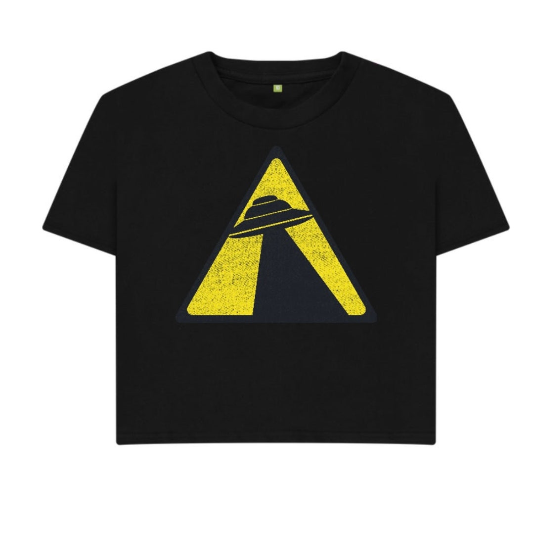 UFO Warning Boxy Tees - Etsy