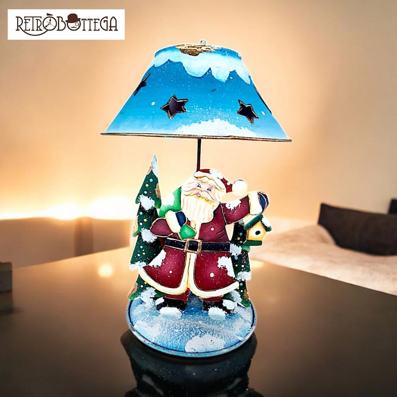 Babbo natale di metallo - Etsy Italia