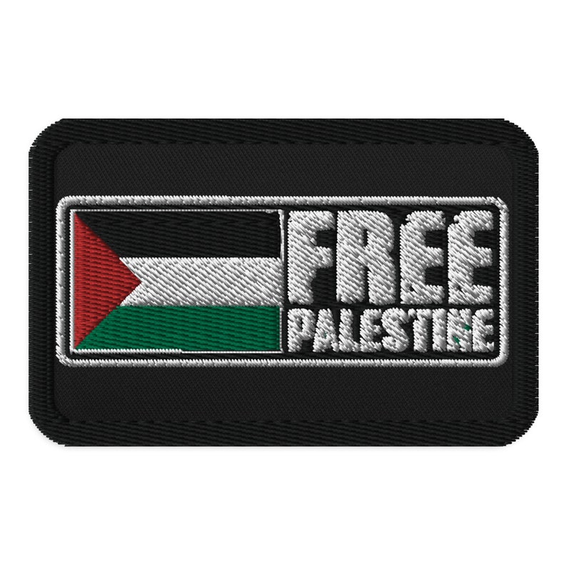 Free Palestine Embroidered Patches - Etsy