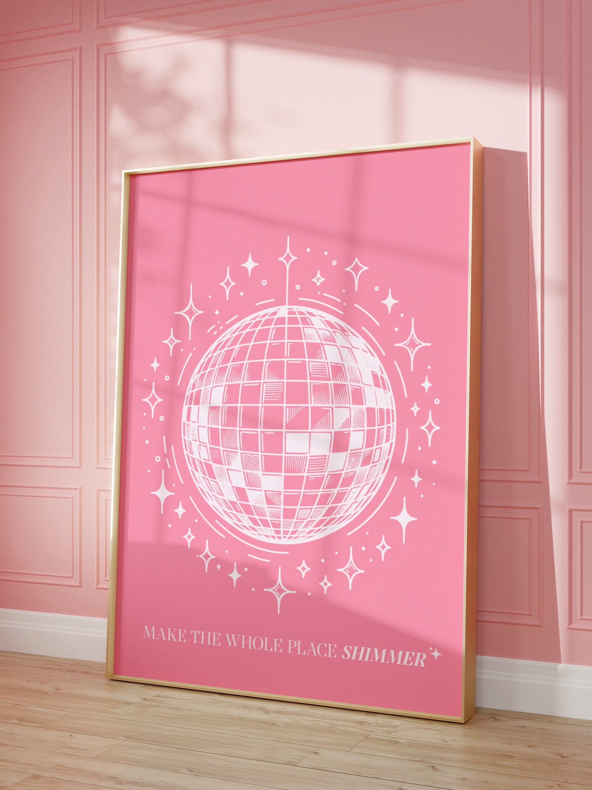 Bejeweled Mirrorball Digital Print | Music Wall Art | Aesthetic Prints ...