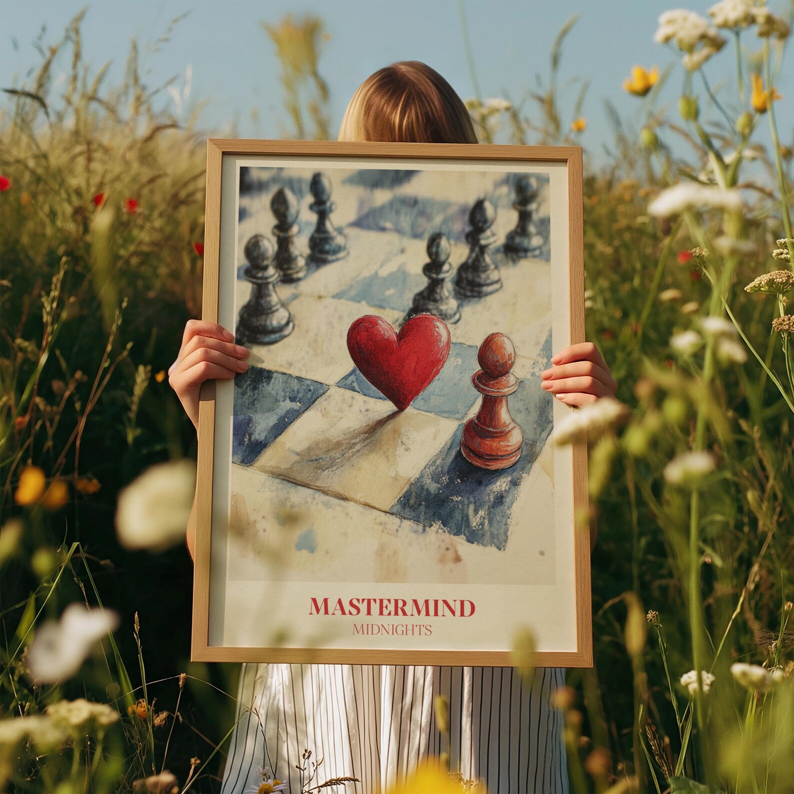 Mastermind Digital Print | Music Wall Art | Aesthetic Print | Midnights ...