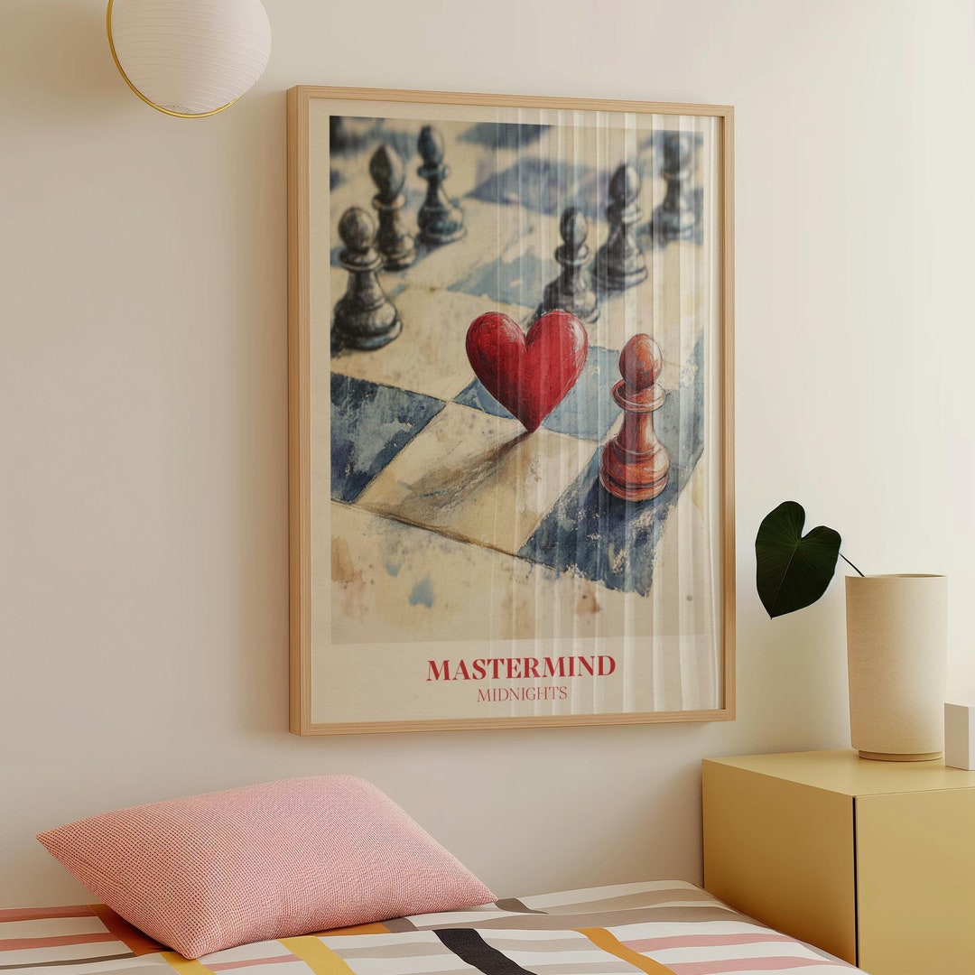 Mastermind Digital Print | Music Wall Art | Aesthetic Print | Midnights ...