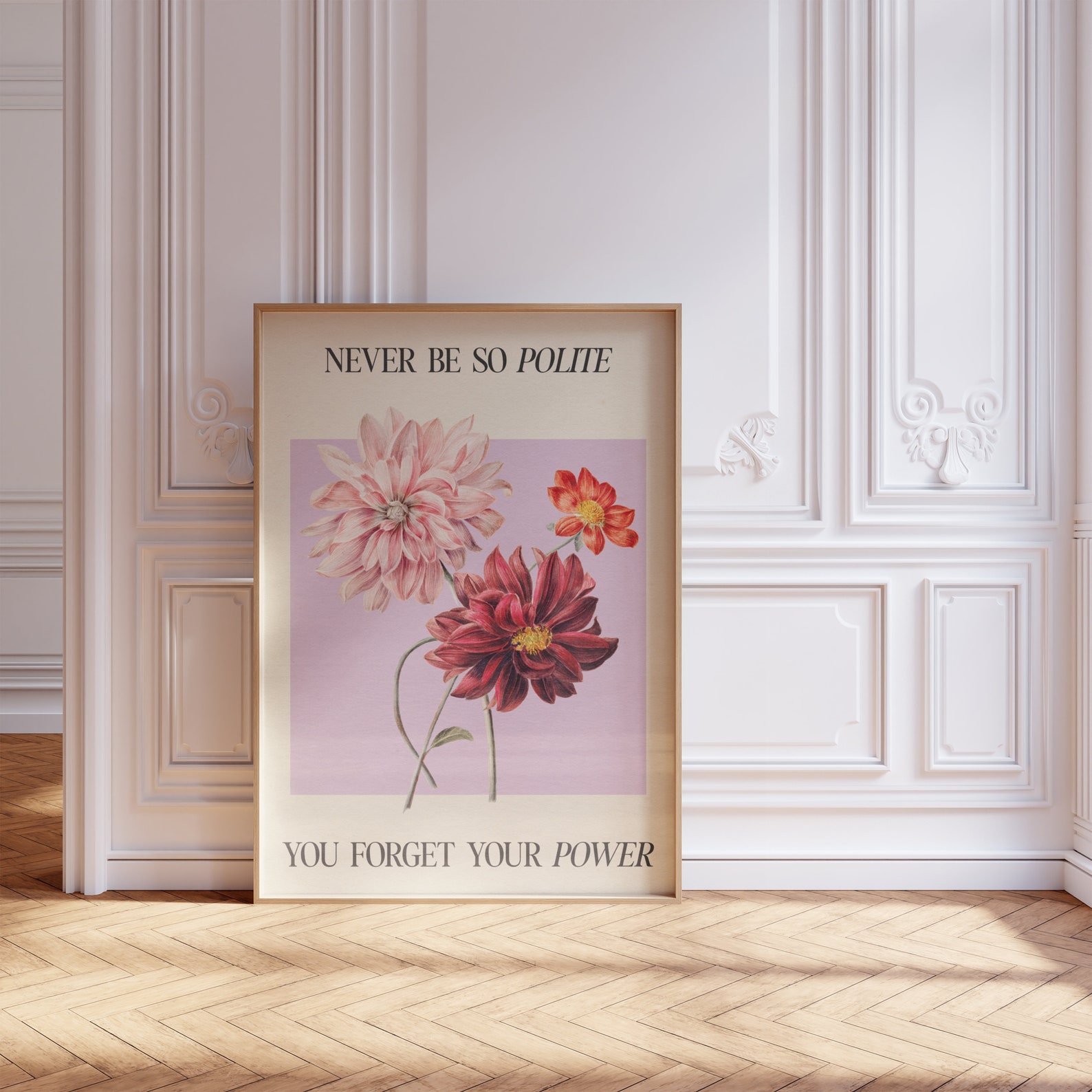 Never Be so Polite You Forget Your Power Digital Print | Music Wall Art ...