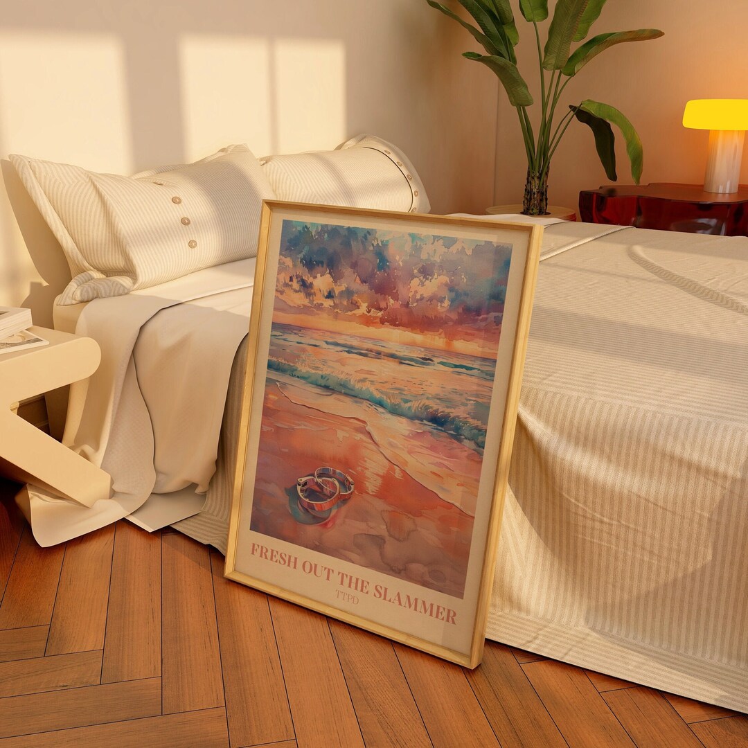 Fresh Out the Slammer Digital Print | Music Wall Art | TTPD Print ...