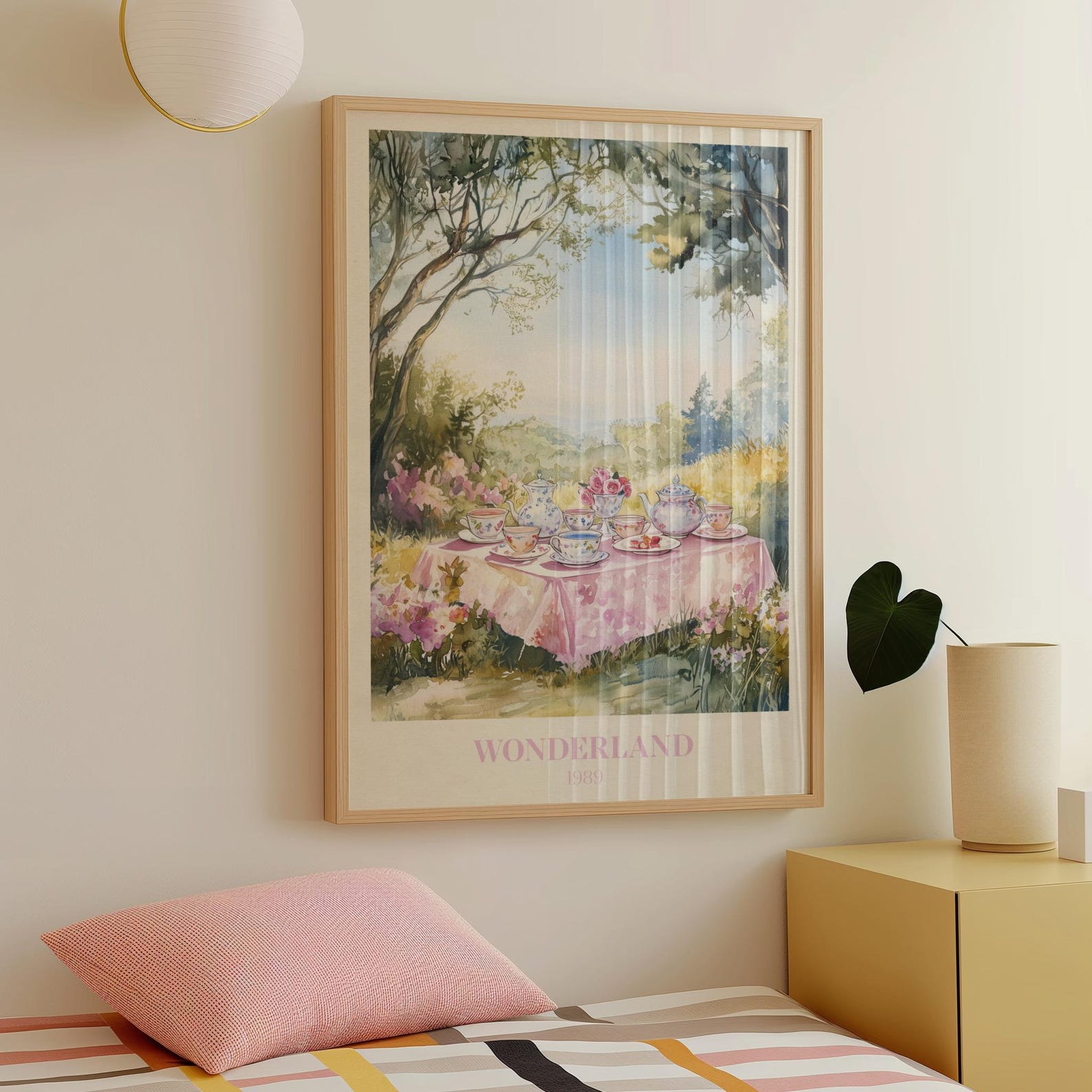 Wonderland Digital Print | Music Wall Art | Aesthetic Print | Bedroom ...
