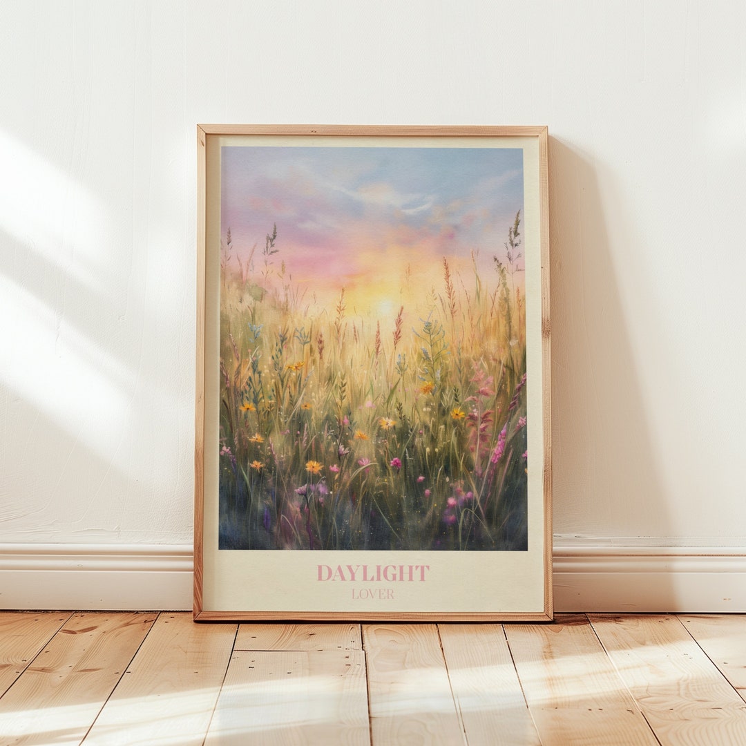 Daylight Digital Print | Music Wall Art | Aesthetic Print | Bedroom ...