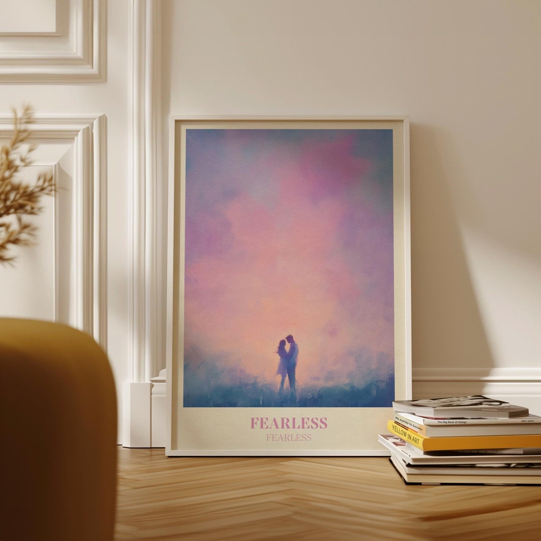 Fearless Digital Print | Music Wall Art | Fearless Print | Aesthetic ...