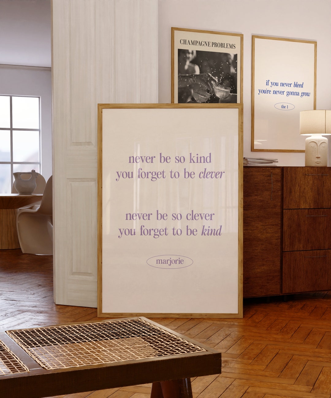 Never Be so Kind Clever Digital Print | Music Wall Art | Aesthetic ...