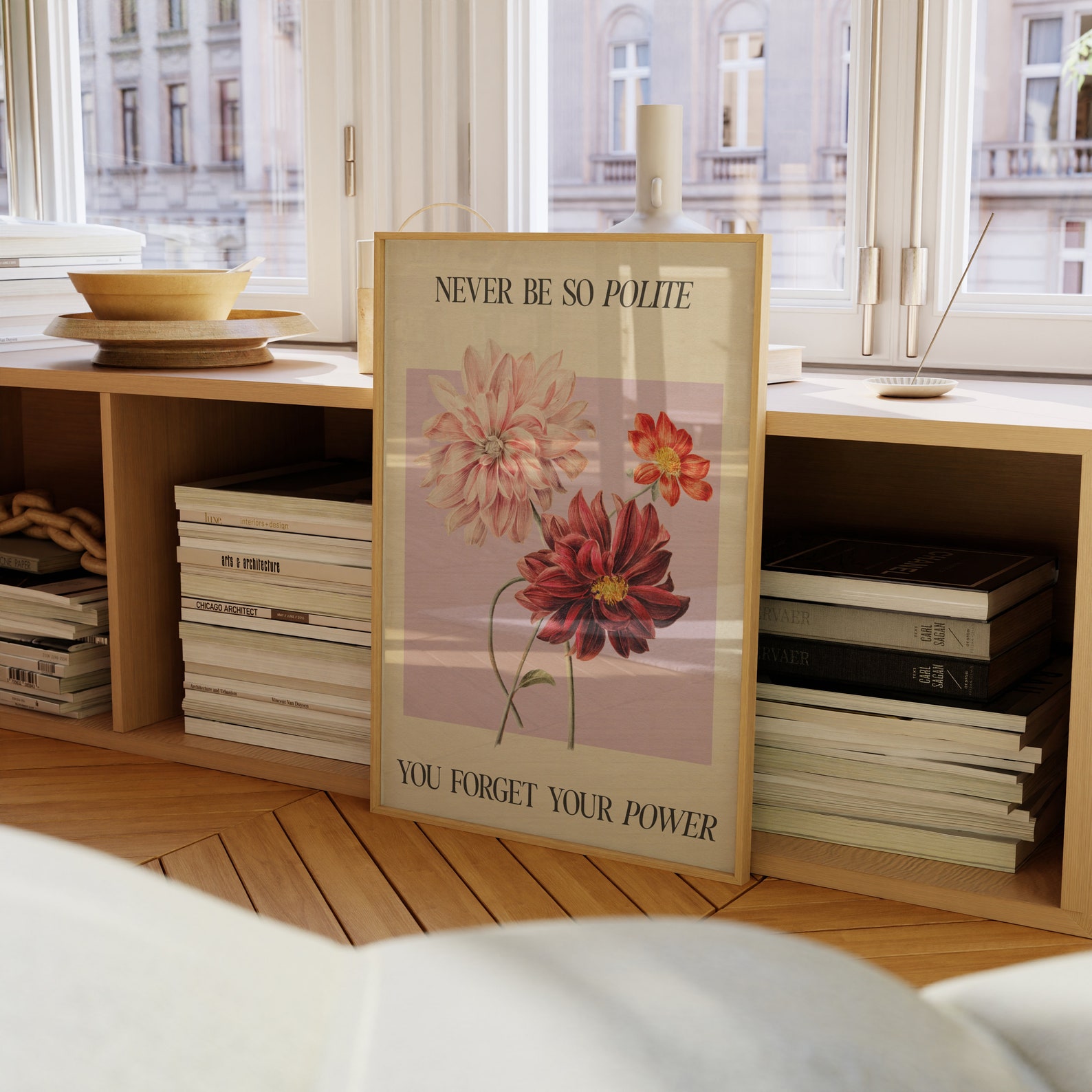 Never Be so Polite You Forget Your Power Digital Print | Music Wall Art ...