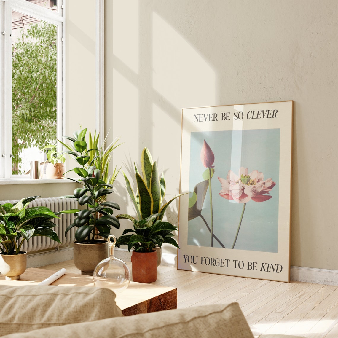 Never Be so Clever You Forget to Be Kind Digital Print | Music Wall Art ...