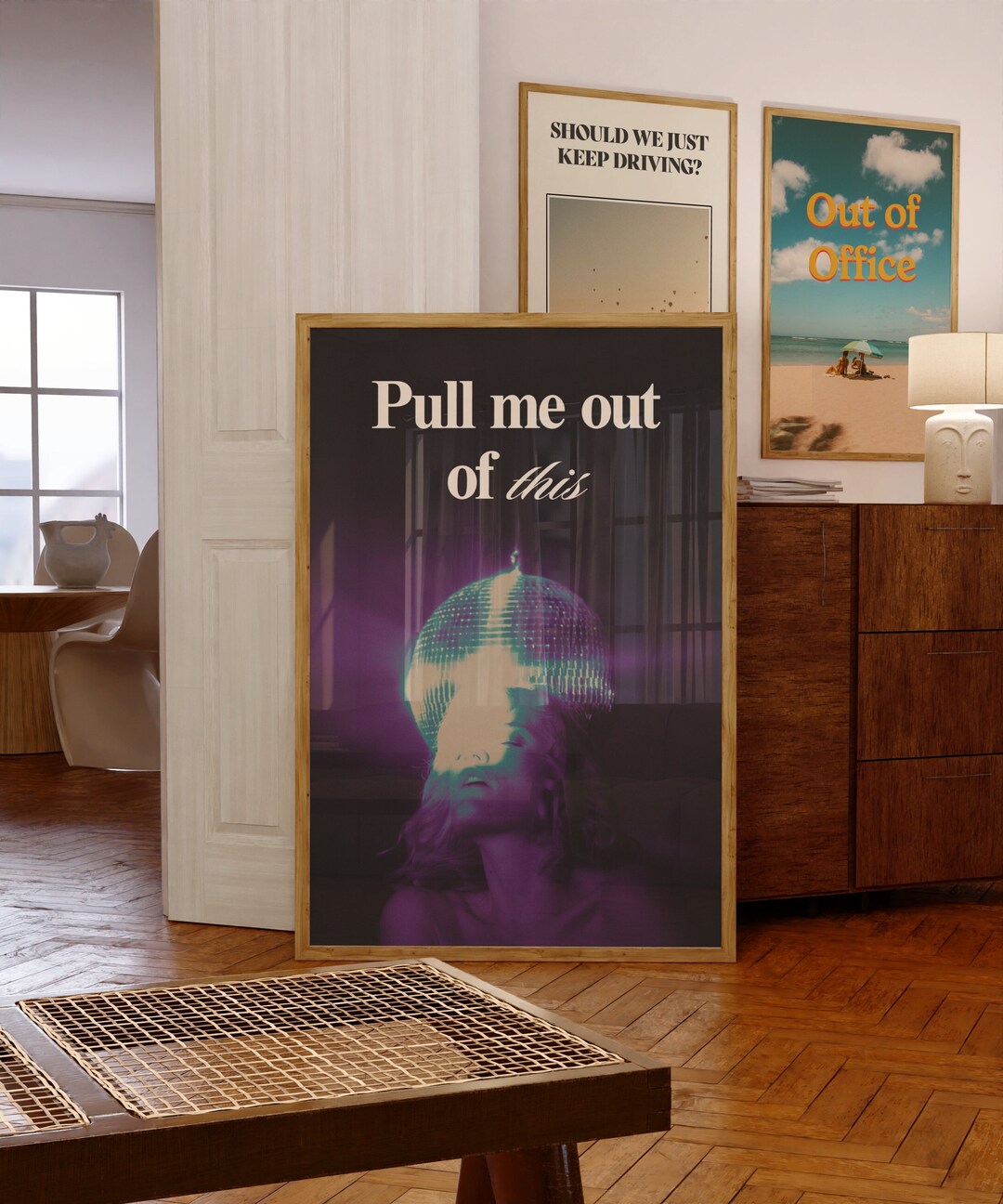 Pull Me Out of This Digital Print | House Music Print | Dance Music Art ...