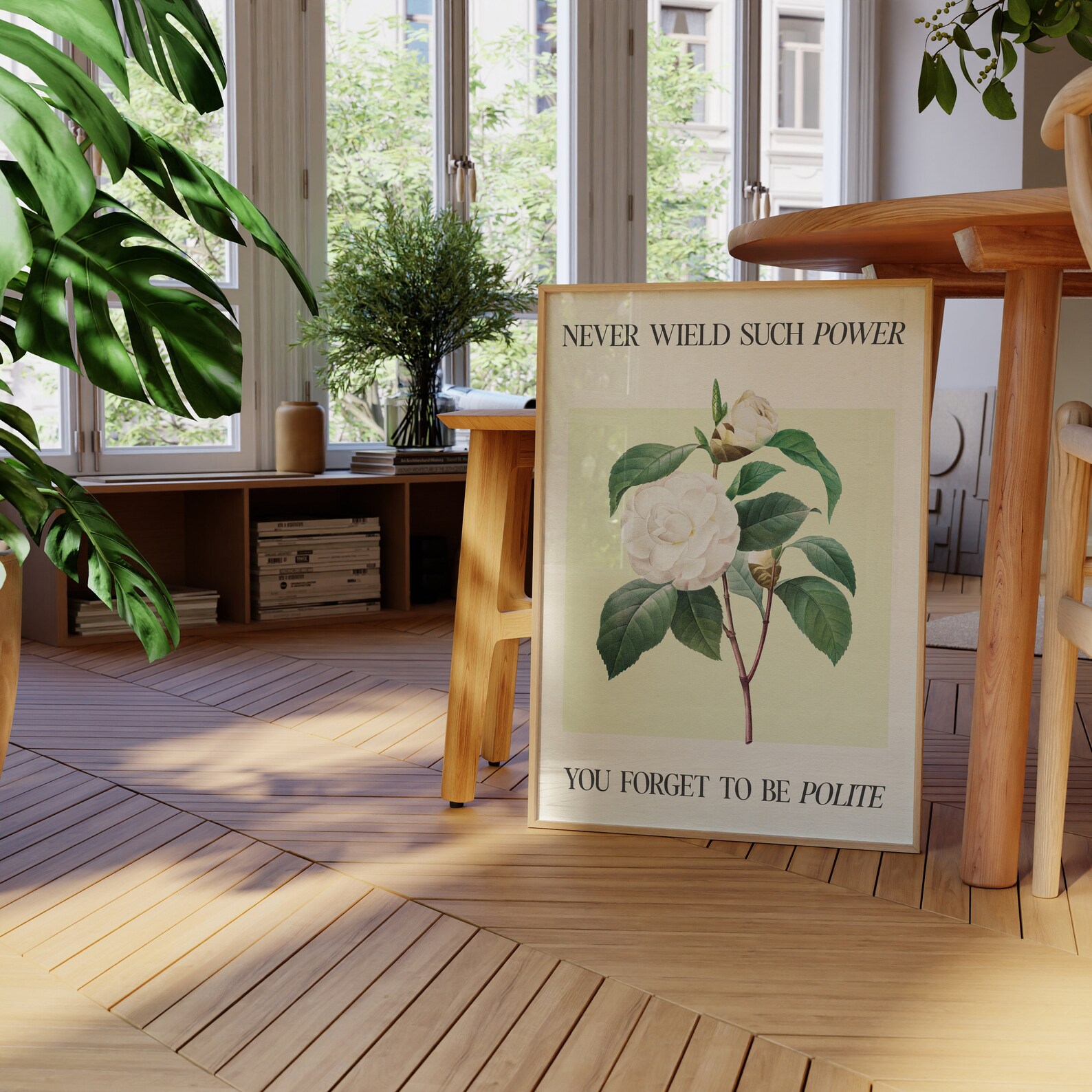 Never Wield Such Power You Forget to Be Polite Digital Print | Music ...