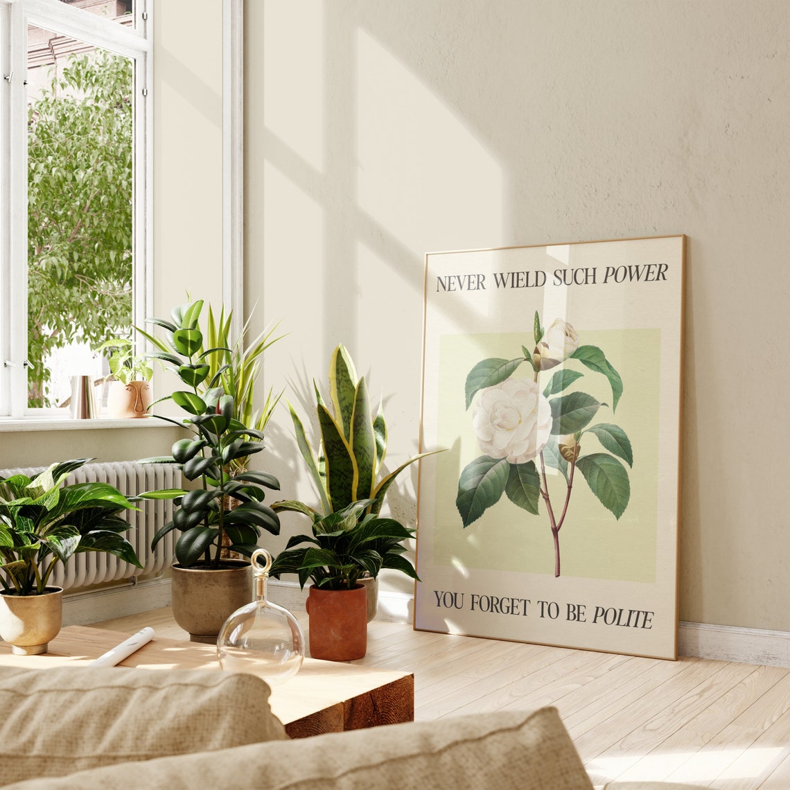 Never Wield Such Power You Forget to Be Polite Digital Print | Music ...