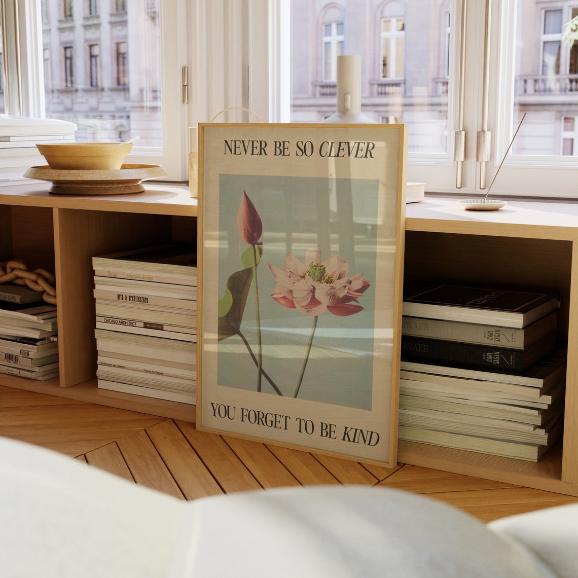 Never Be so Clever You Forget to Be Kind Digital Print | Music Wall Art ...