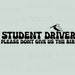 Student Driver Svg - Etsy