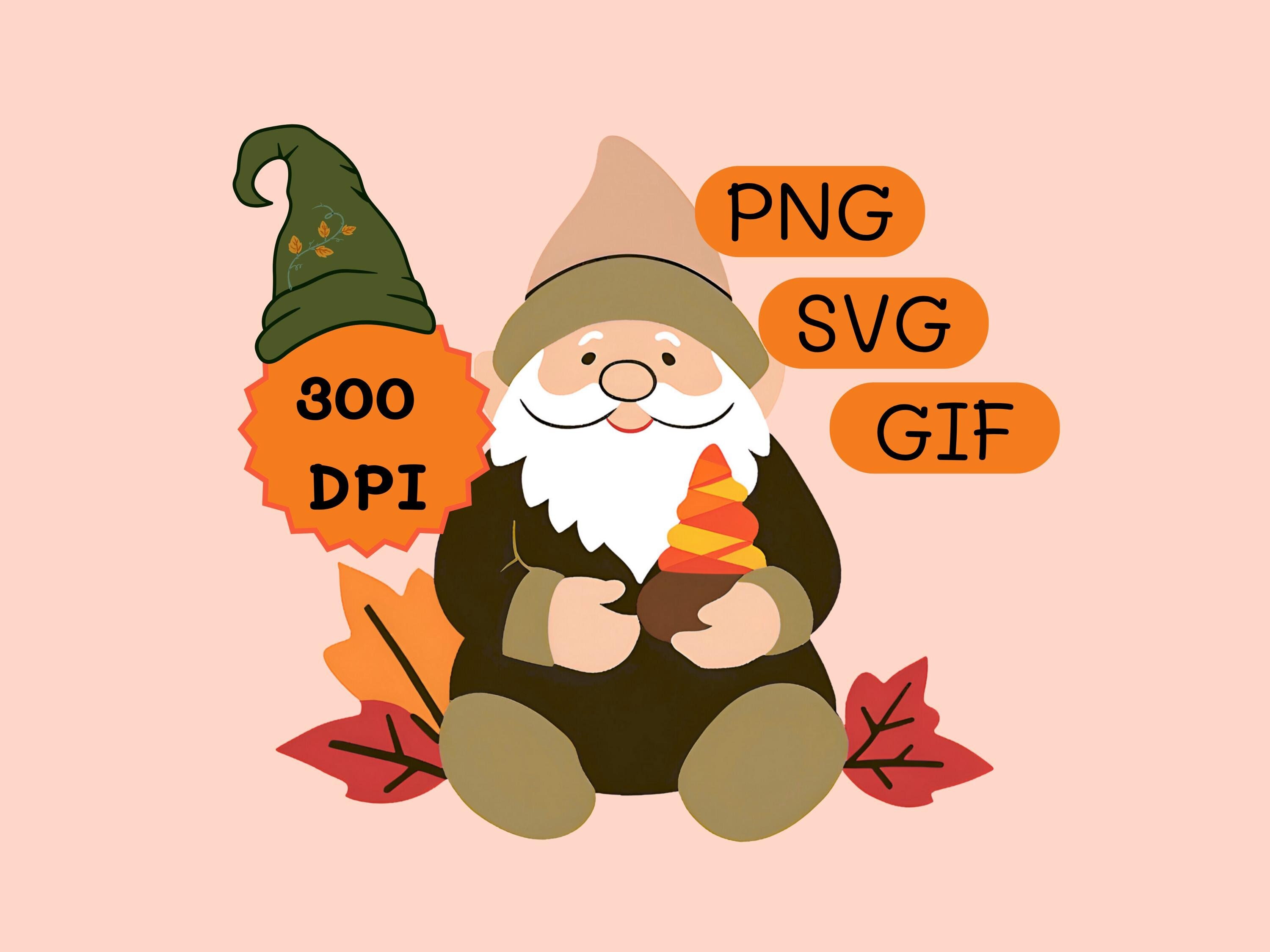 Halloween Candy Corn Clipart, Fall Autumn Clipart, Fall Gnome, Cute ...