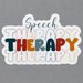 Speech Therapy Sticker | Speech Sticker | Speech Language Sticker ...