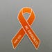 MS (multiple Sclerosis) Awareness Custom Ribbon Sticker | MS Sticker ...