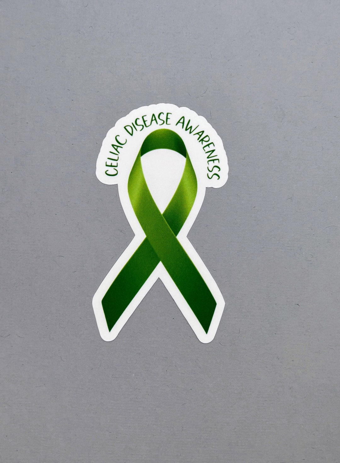 Celiac Disease Awareness Ribbon Sticker | Celiac Disease Sticker ...