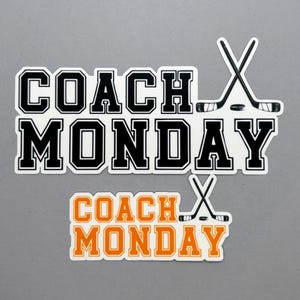 Custom Hockey Coach Sticker | Gift for Hockey Coach | Gift for Him ...