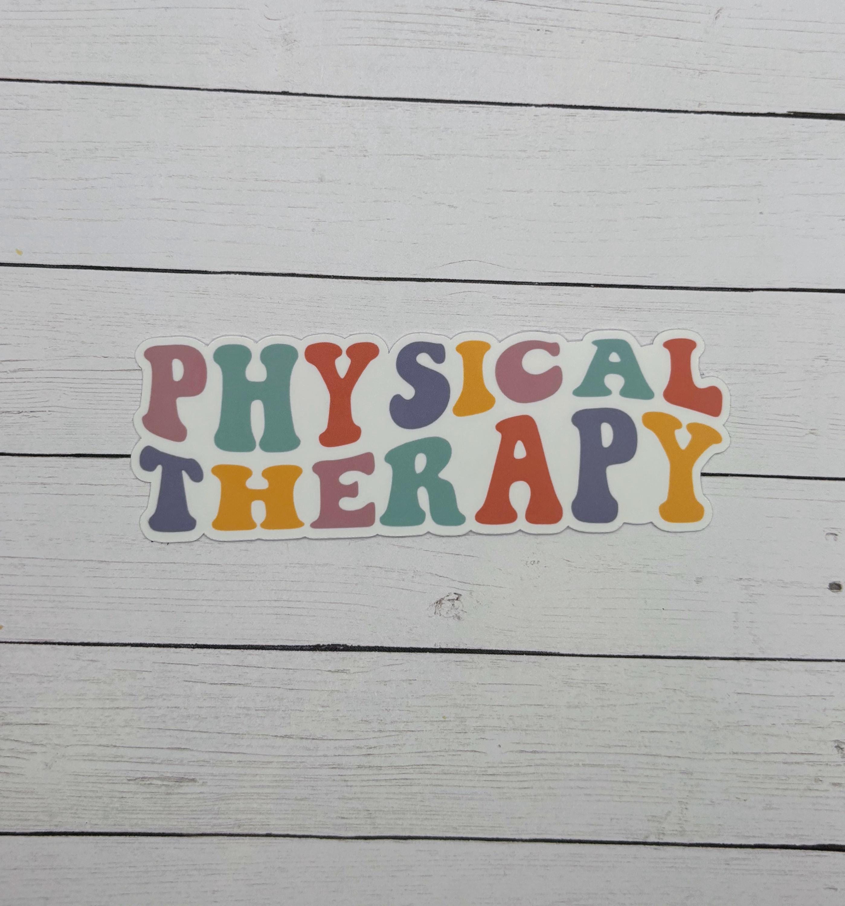 Physical Therapy Sticker | PT Sticker | Physical Therapy Sticker | Gift ...