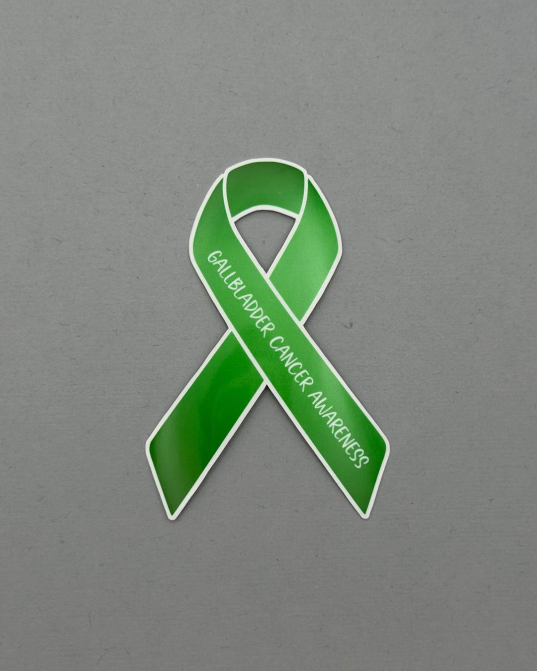 Gallbladder Cancer Awareness Ribbon Sticker | Water Resistant Sticker ...
