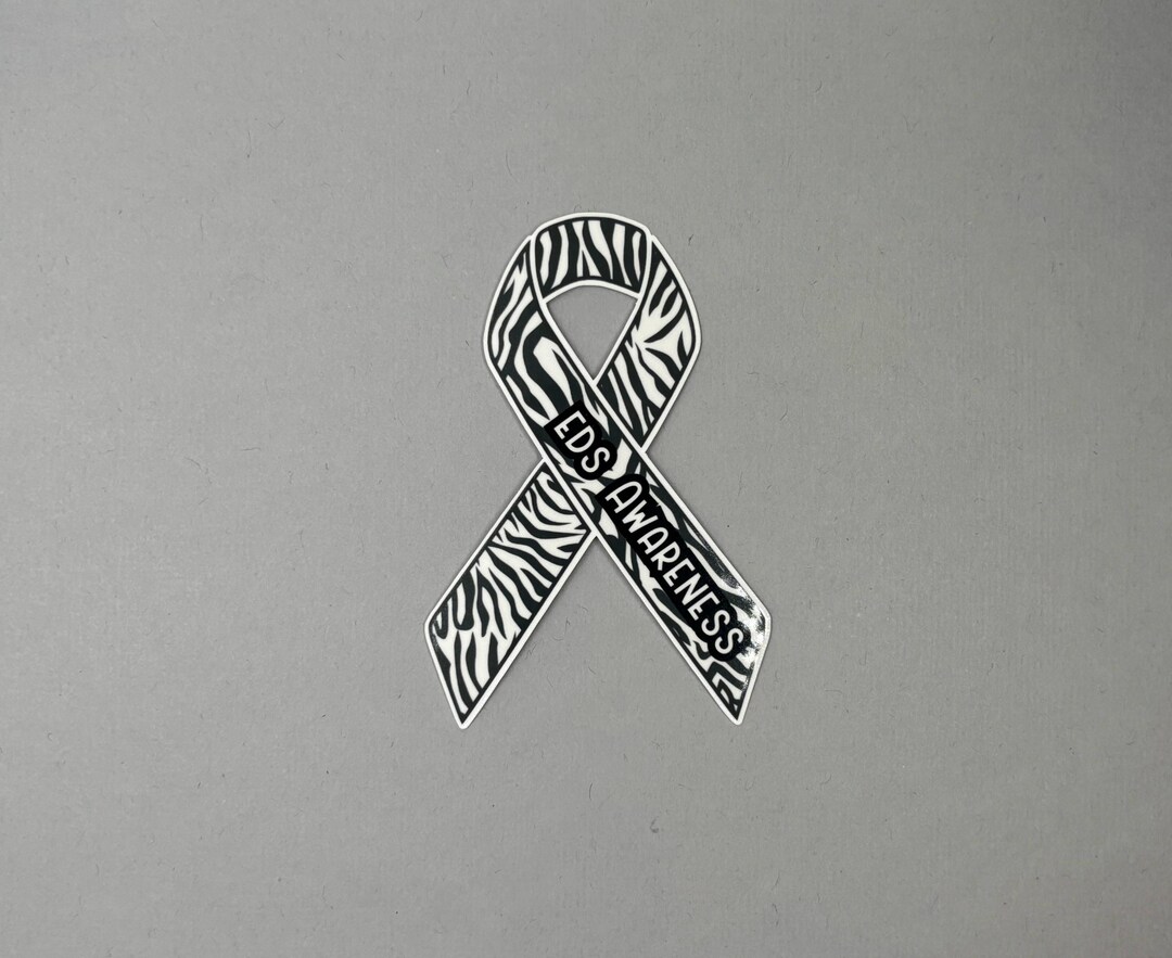 EDS (ehlers–danlos Syndrome) Awareness Ribbon Sticker | EDS Sticker ...