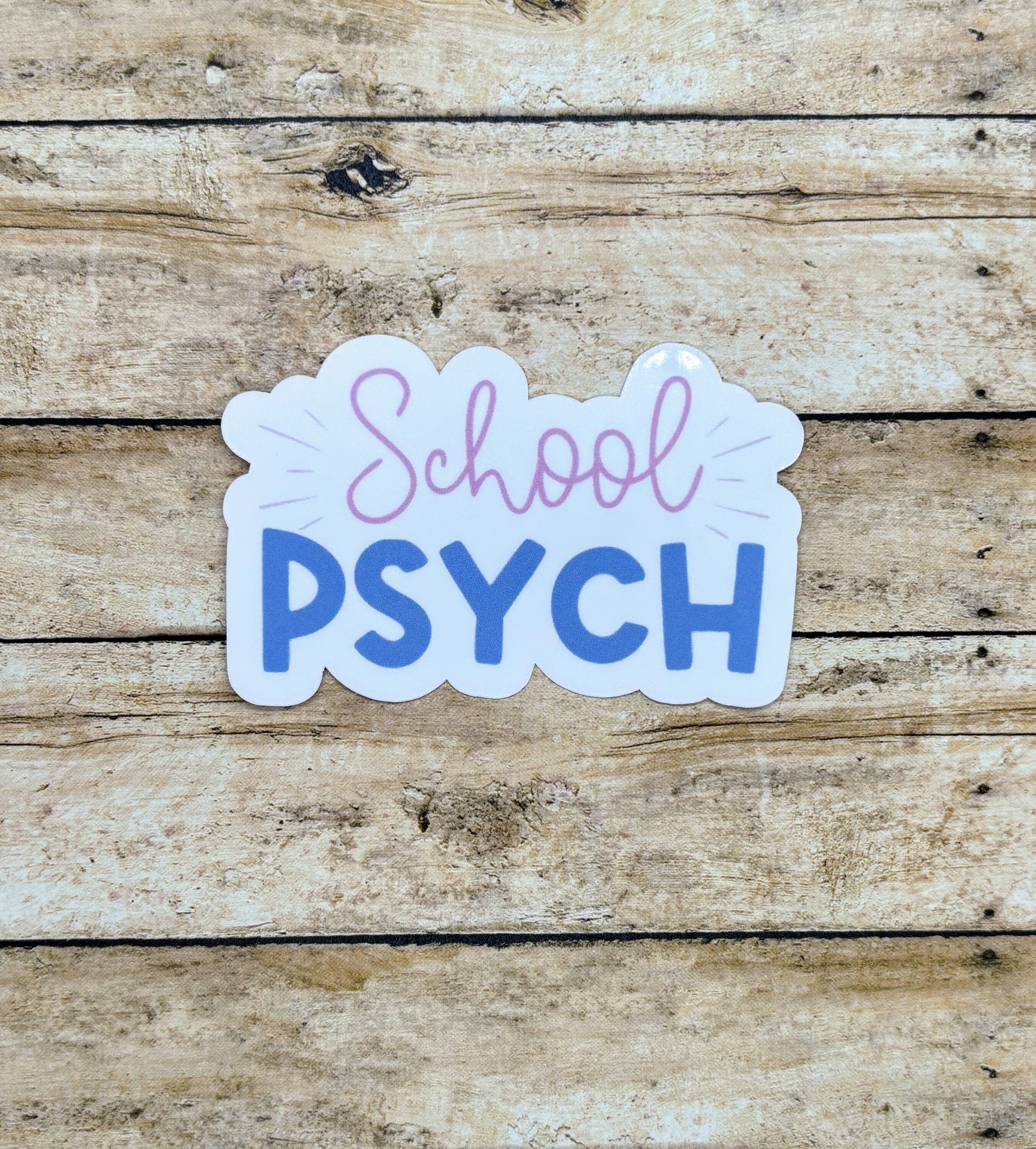 School Psych Sticker | Gift for School Psychologist | Gift for Him ...