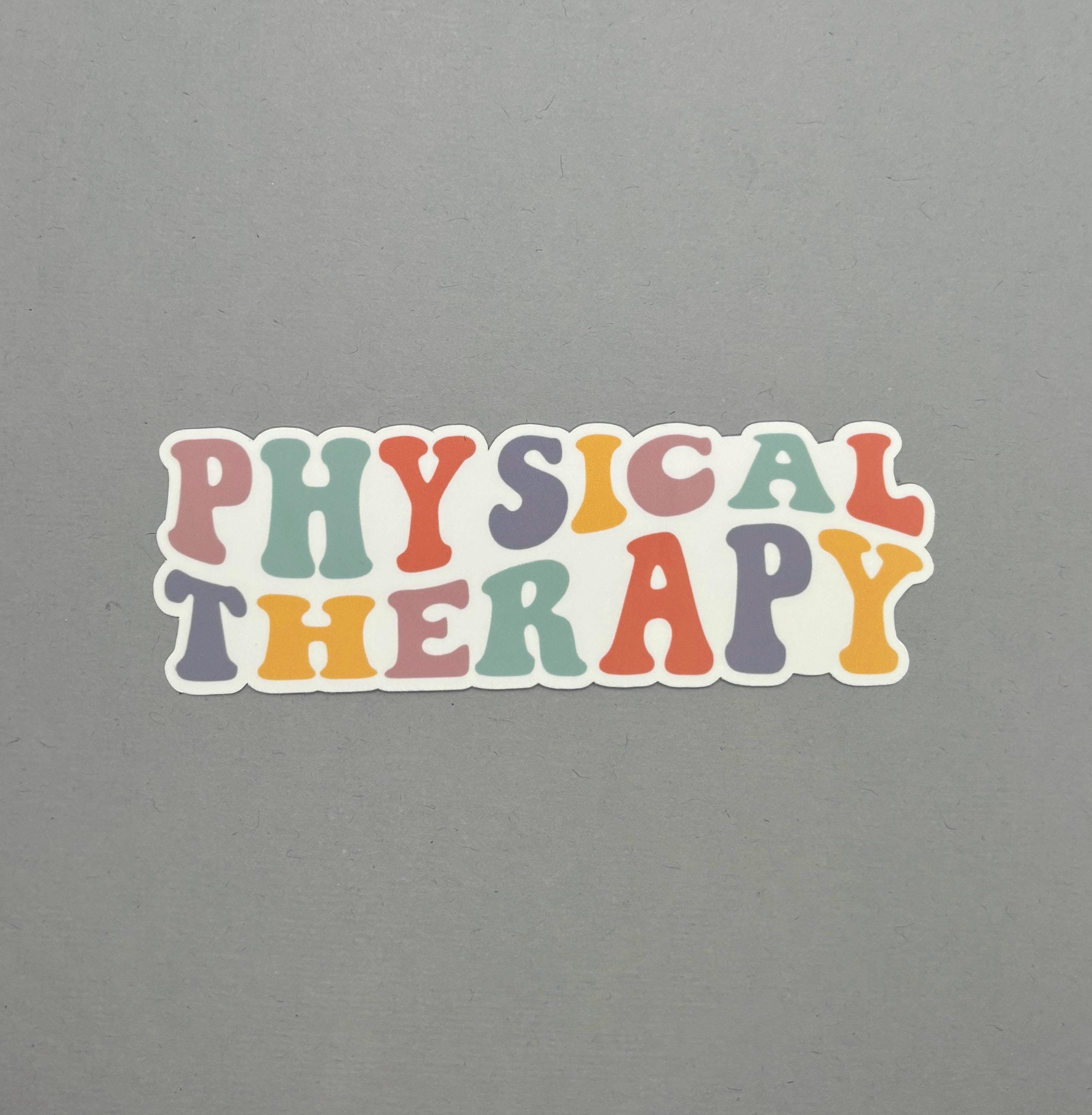 Physical Therapy Sticker | PT Sticker | Physical Therapy Sticker | Gift ...