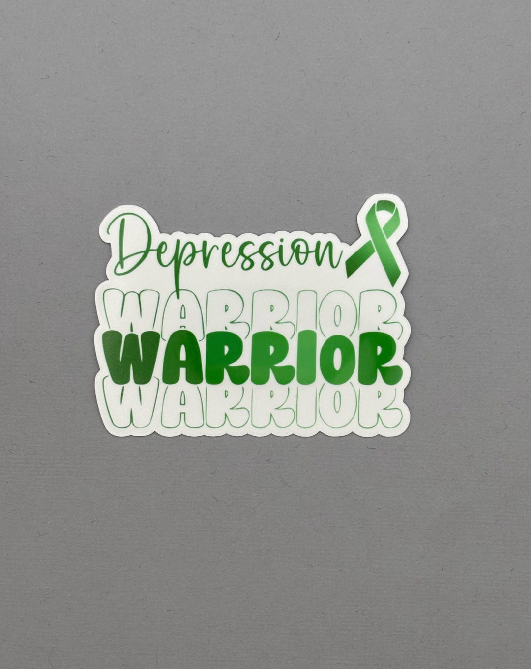 Depression Warrior Sticker | Depression Awareness | Depression Sticker ...