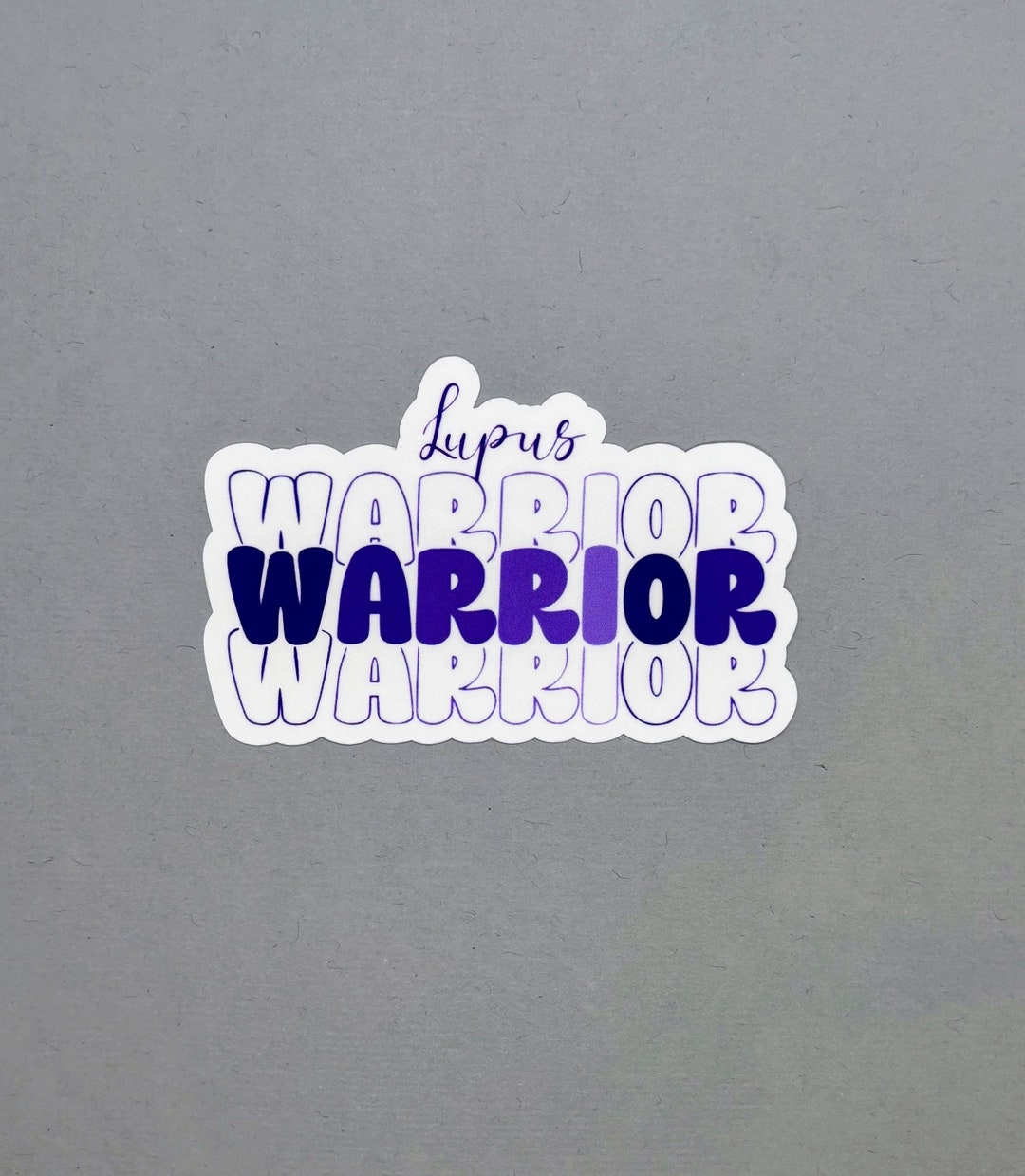 Lupus Warrior Sticker | Autoimmune Disease Awareness | Lupus Sticker ...