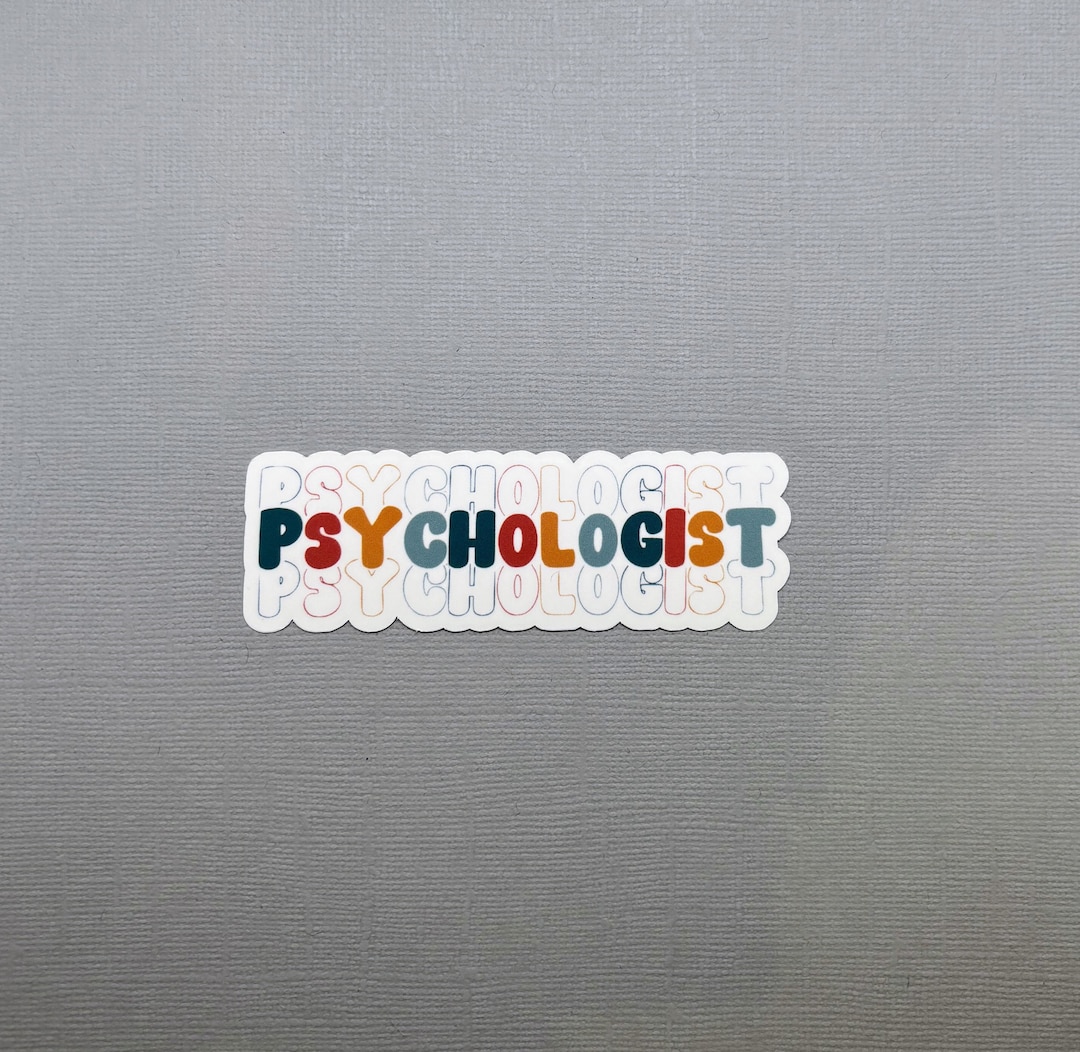 Psychologist Sticker | Gift for Psychologist | Gift for Him | Gift for ...