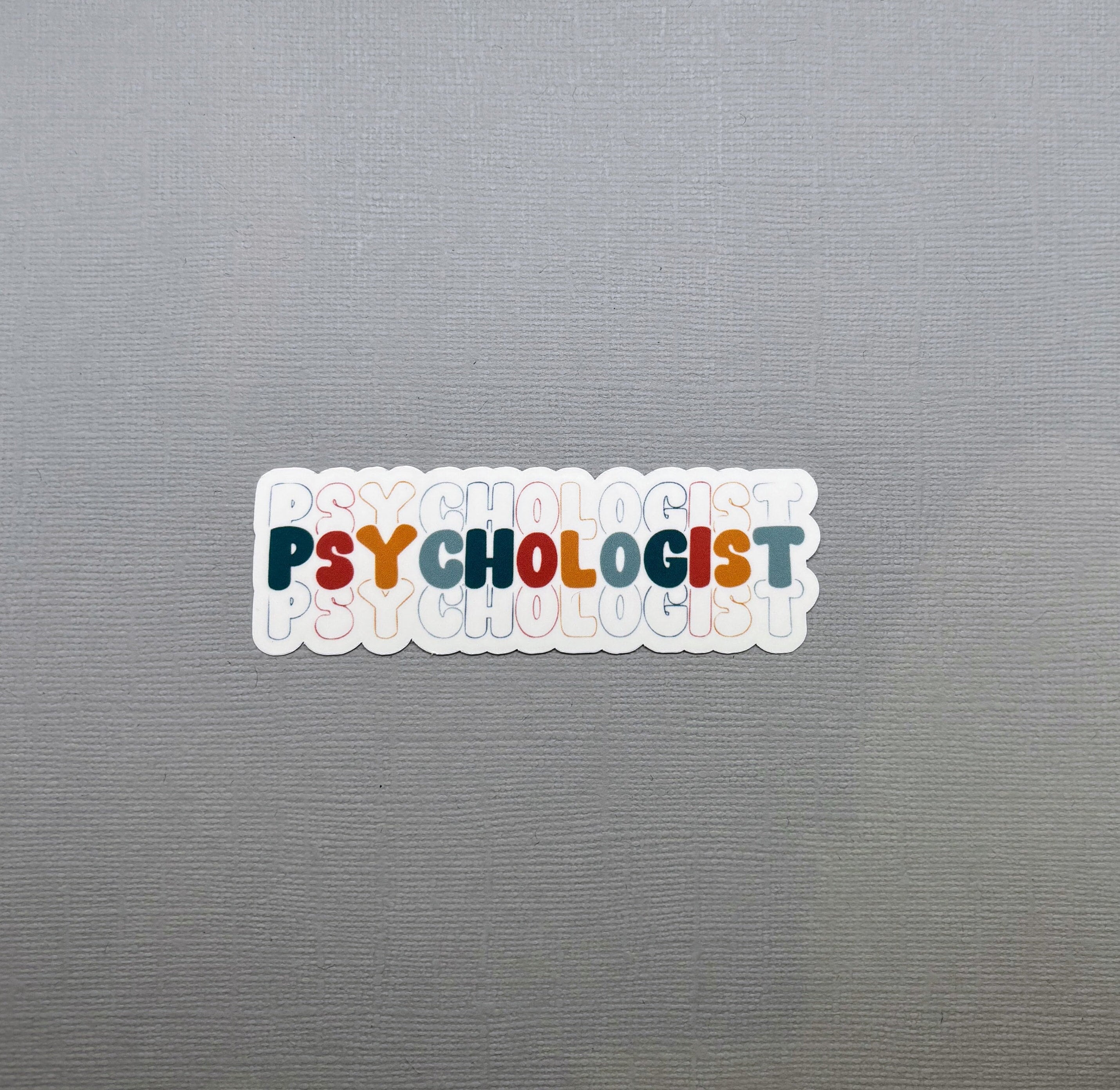 Psychologist Sticker Gift for Psychologist Gift for Him Gift for Her ...