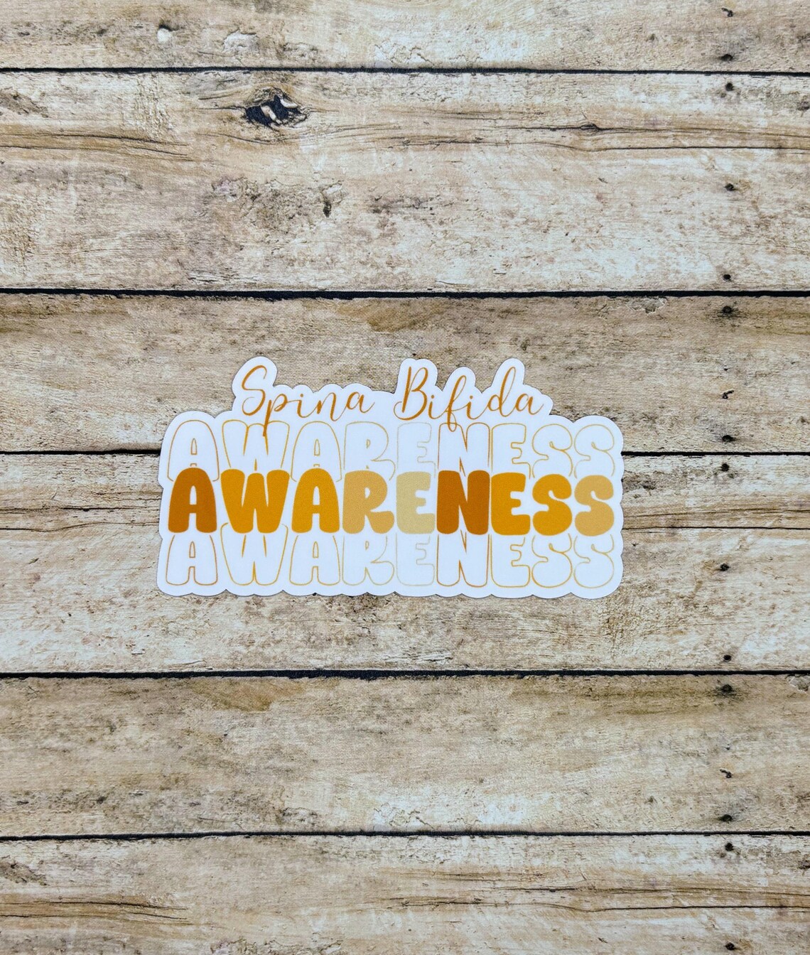 Spina Bifida Awareness Sticker Spina Bifida Sticker Spina Bifida ...