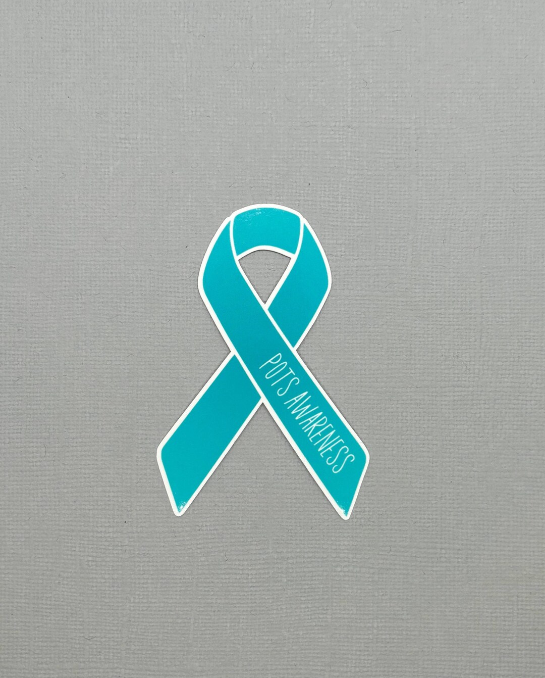 POTS Awareness Ribbon Sticker | Postural Orthostatic Tachycardia ...