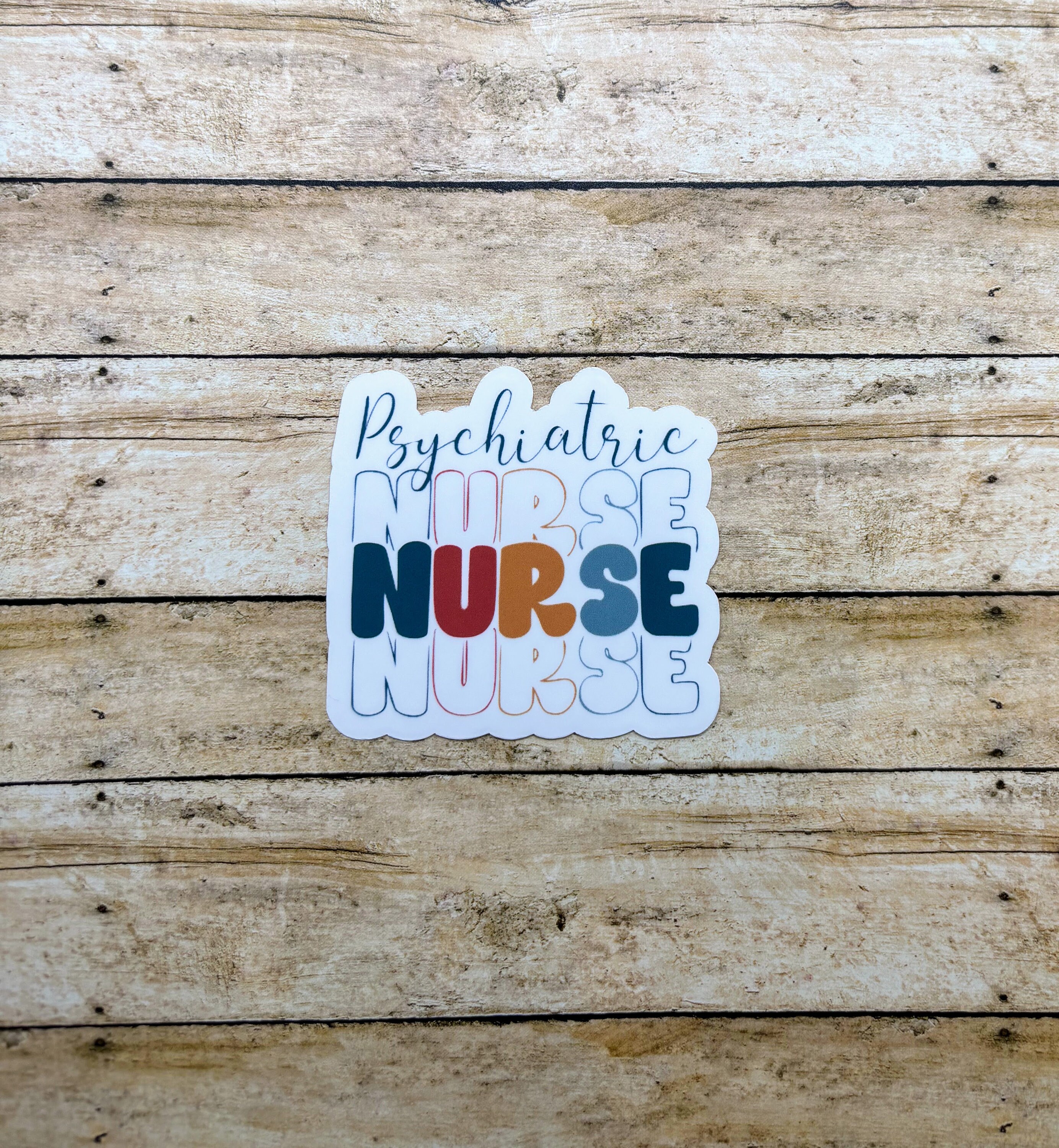 Psychiatric Nurse Sticker Nurse Appreciation Gift Gift for Nurse ...