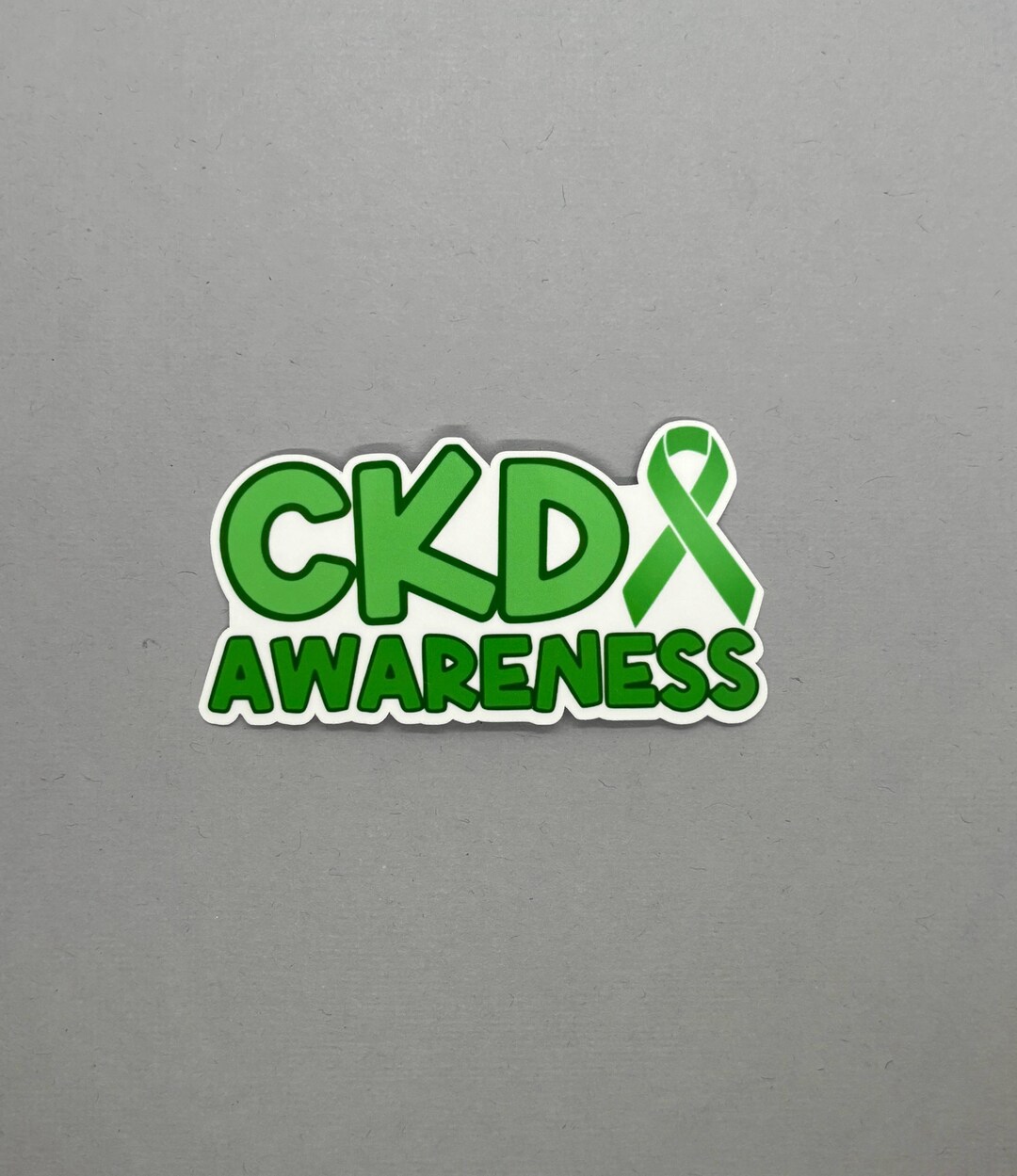 CKD (chronic Kidney Disease) Awareness With Ribbon Sticker | CKD ...