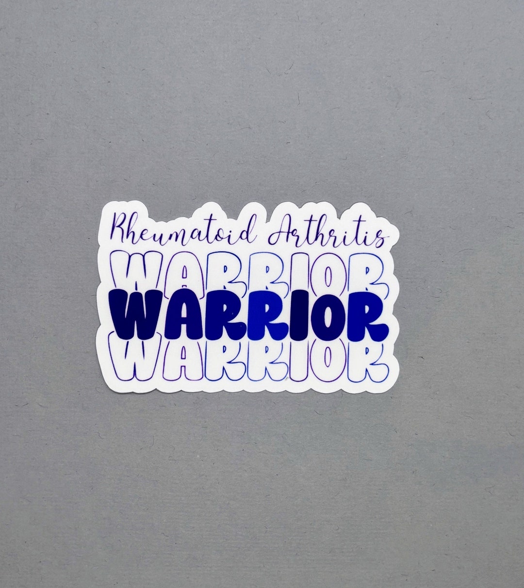 Rheumatoid Arthritis Warrior Sticker | Autoimmune Disease Awareness ...
