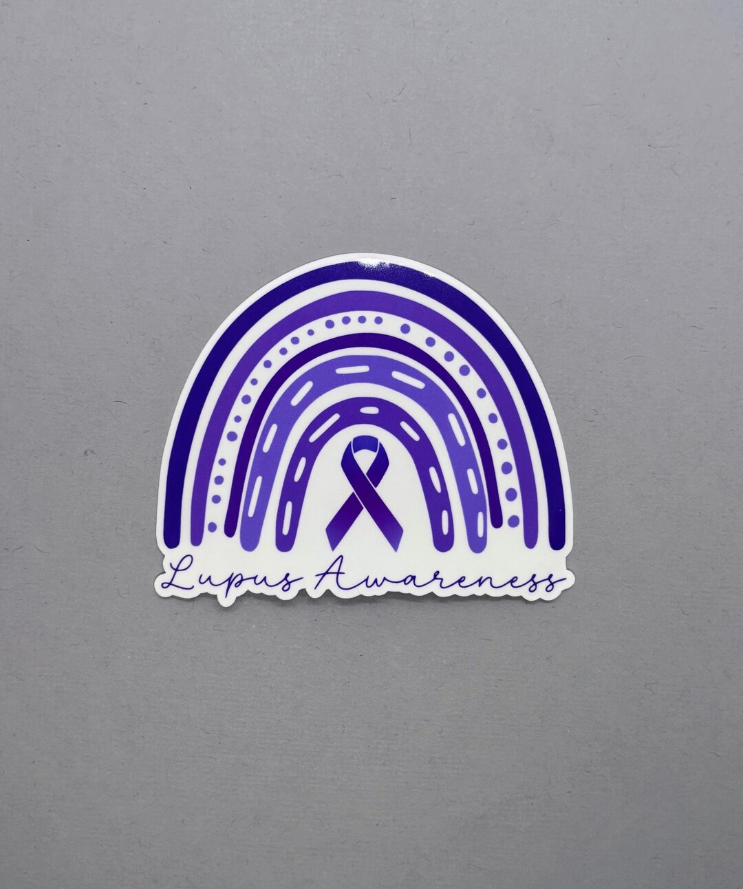 Lupus Awareness Rainbow Sticker | Lupus Awareness | Lupus Sticker ...