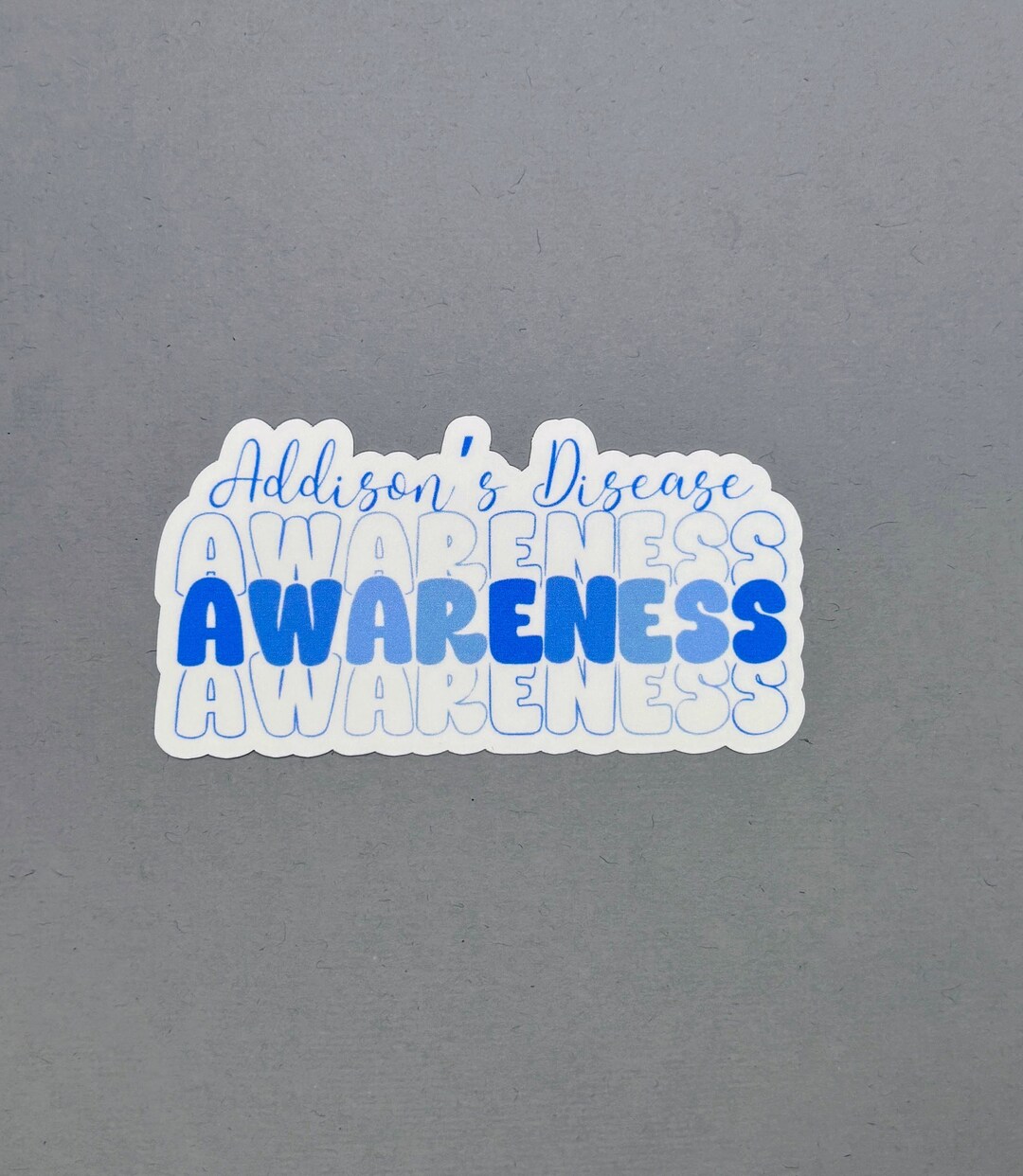 Addison's Disease Awareness Sticker | Addison's Disease Sticker ...