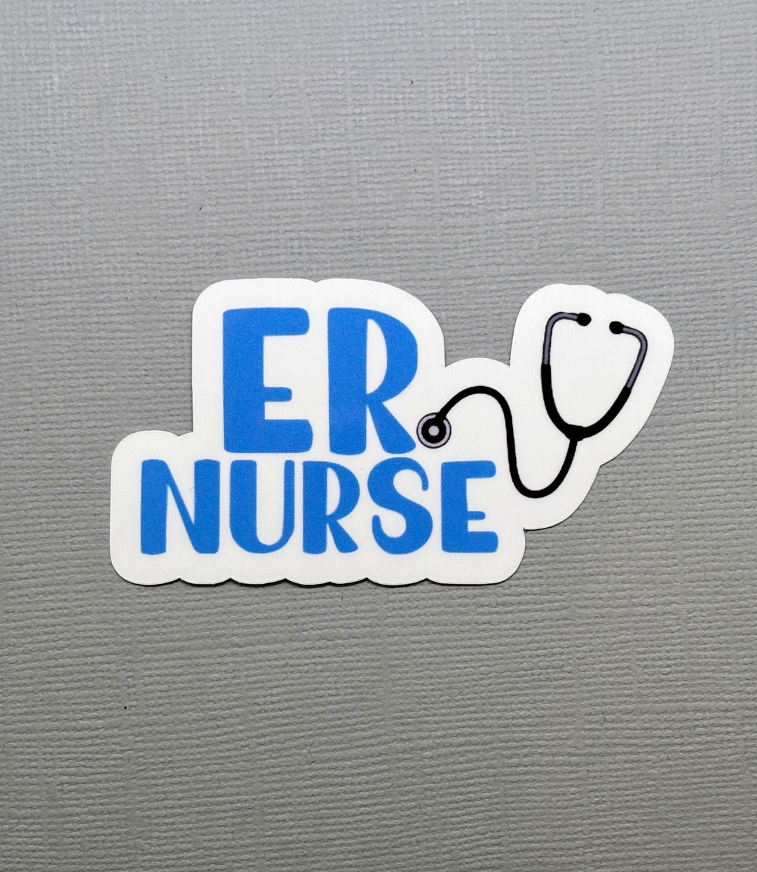 ER Nurse Sticker Nurse Appreciation Gift Gift for Nurse Emergency Room ...