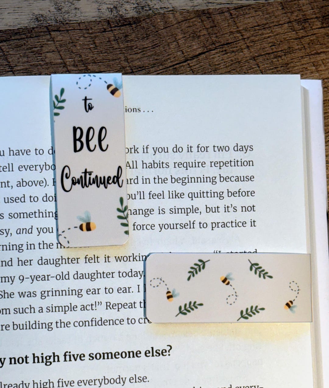 To Bee Continued Magnetic Bookmark | Bee Bookmark | Magnetic Bookmark ...