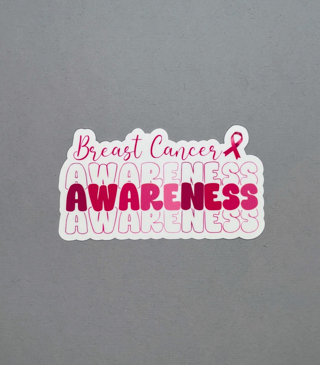 Breast Cancer Awareness Sticker | Breast Cancer Sticker | Breast Cancer ...