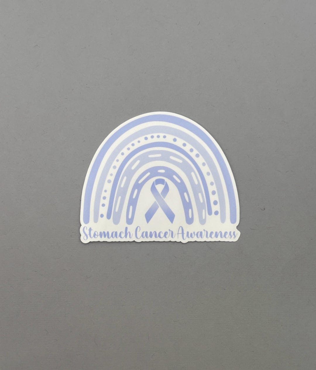Stomach Cancer Awareness Rainbow Sticker: Water Resistant - Etsy