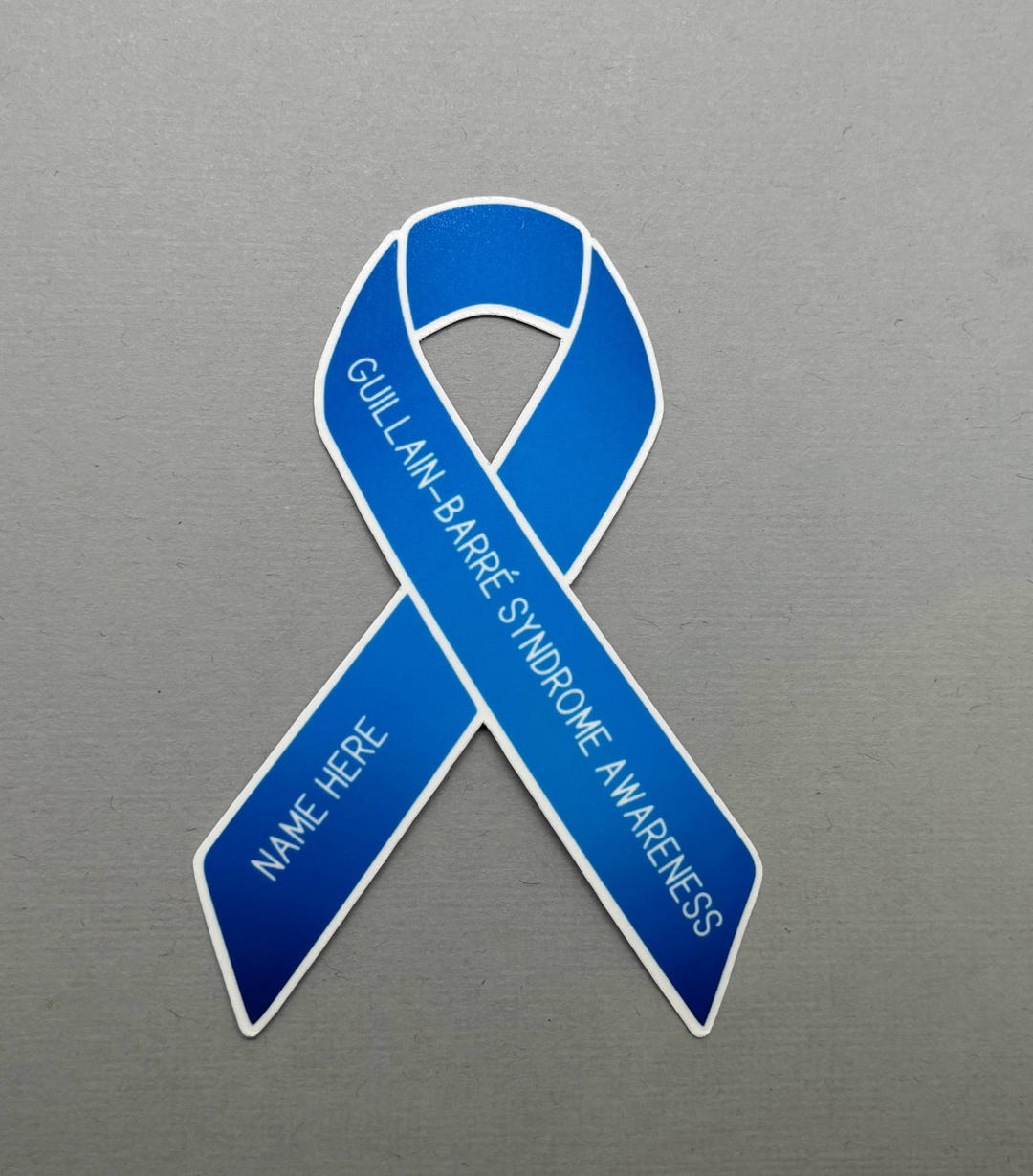 Guillain-barre Syndrome Awareness Custom Ribbon Sticker| Guillain-barre ...