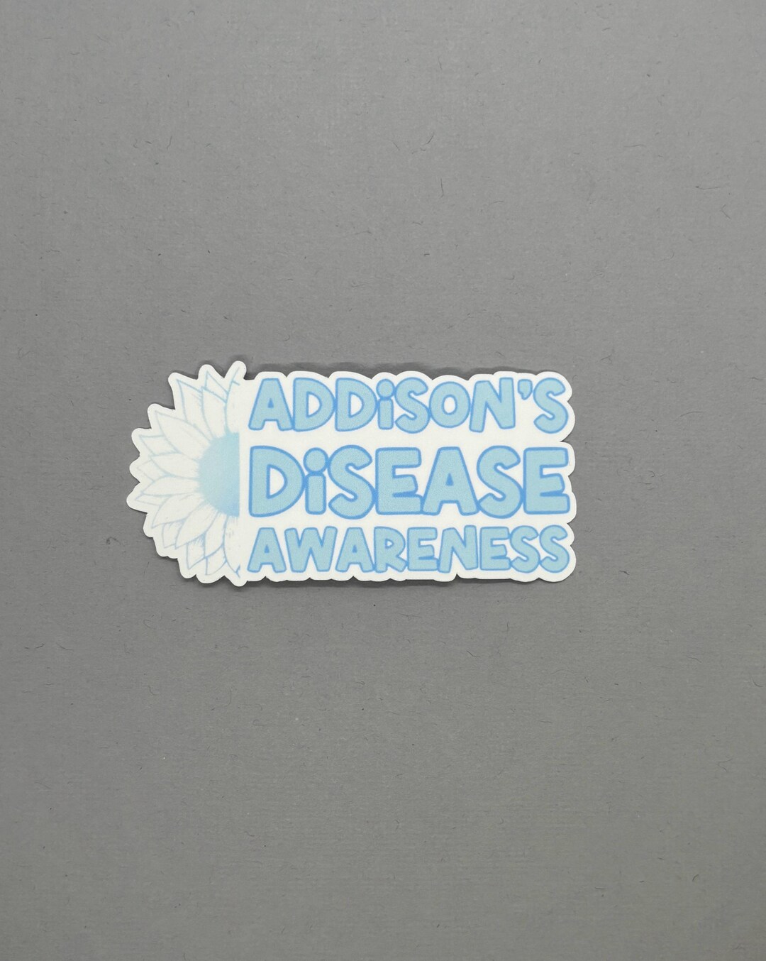 Addison's Disease Awareness Sunflower Sticker | Addison's Disease ...